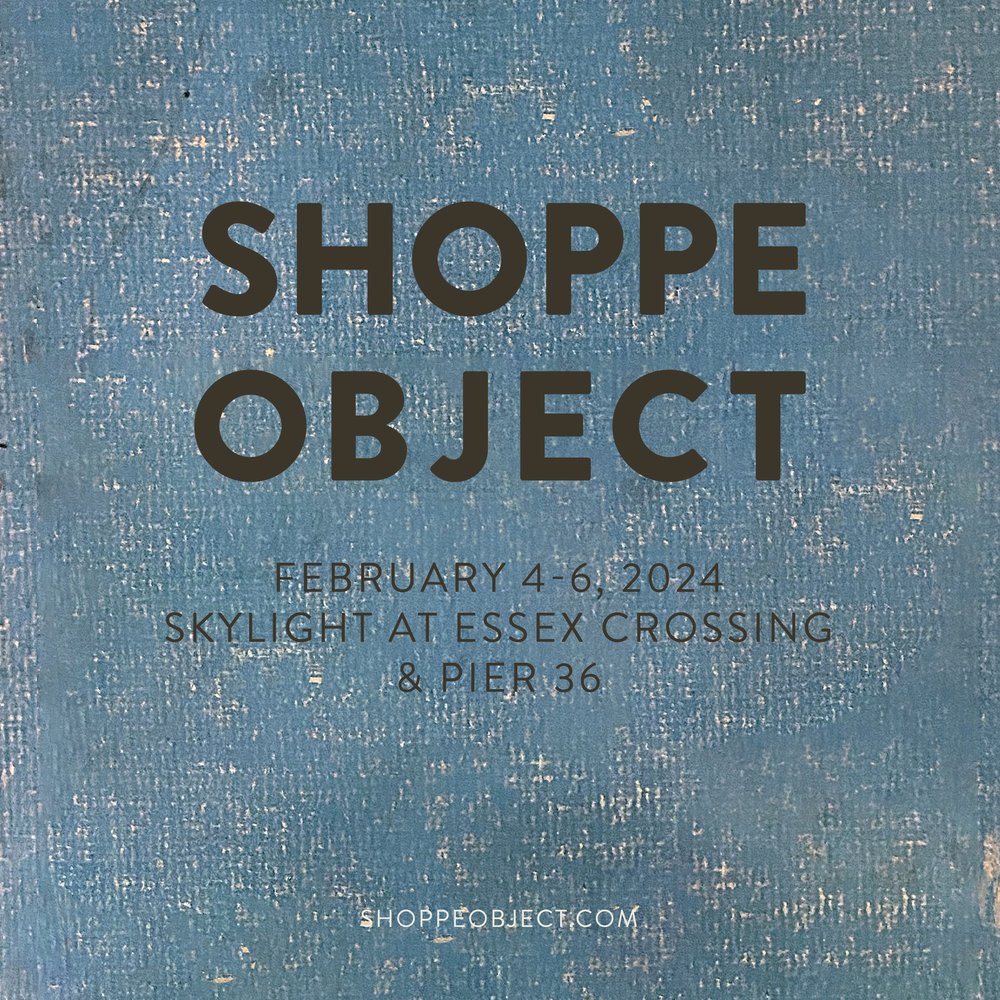 Shoppe Object NYC Trade show – studio carta shop