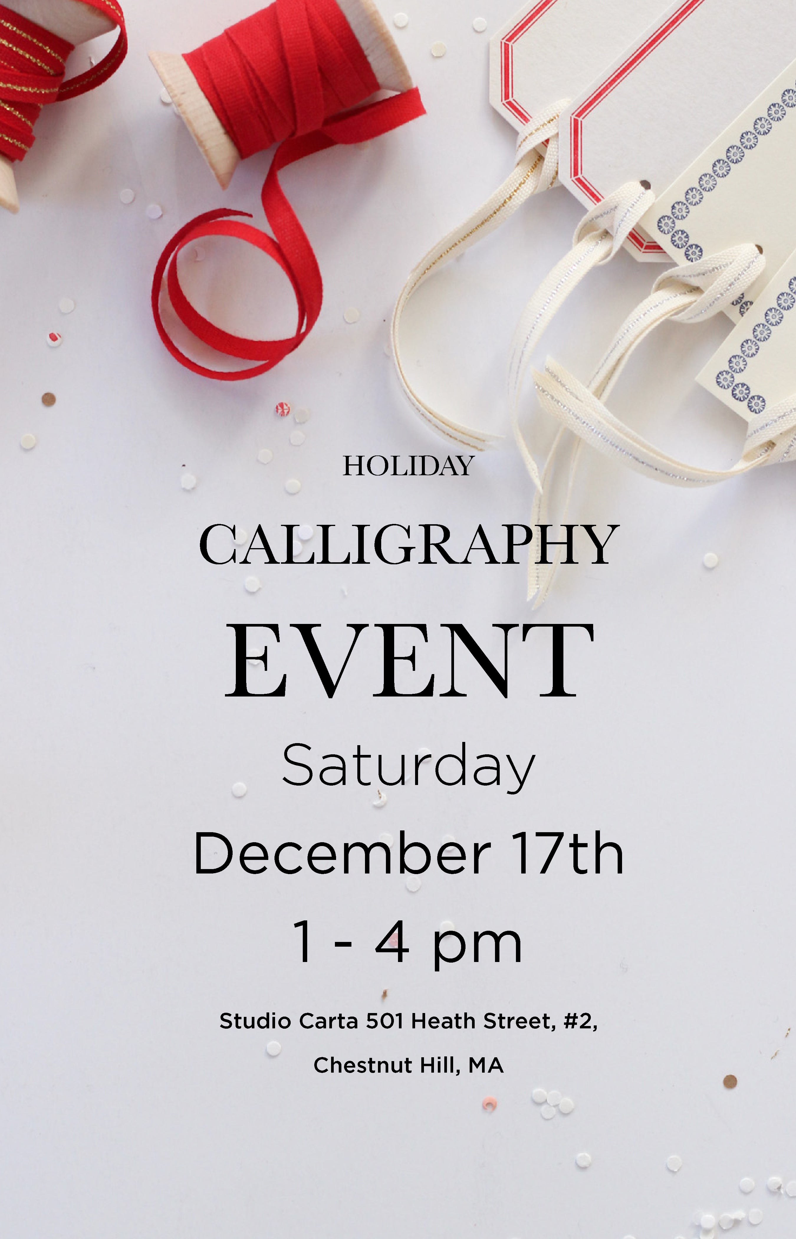 Calligraphy collection – studio carta shop